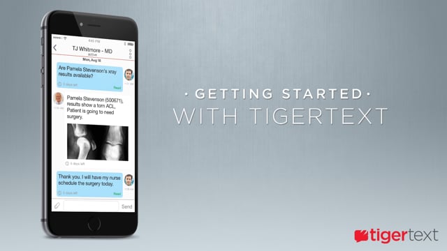 TigerText Product Videos on Vimeo