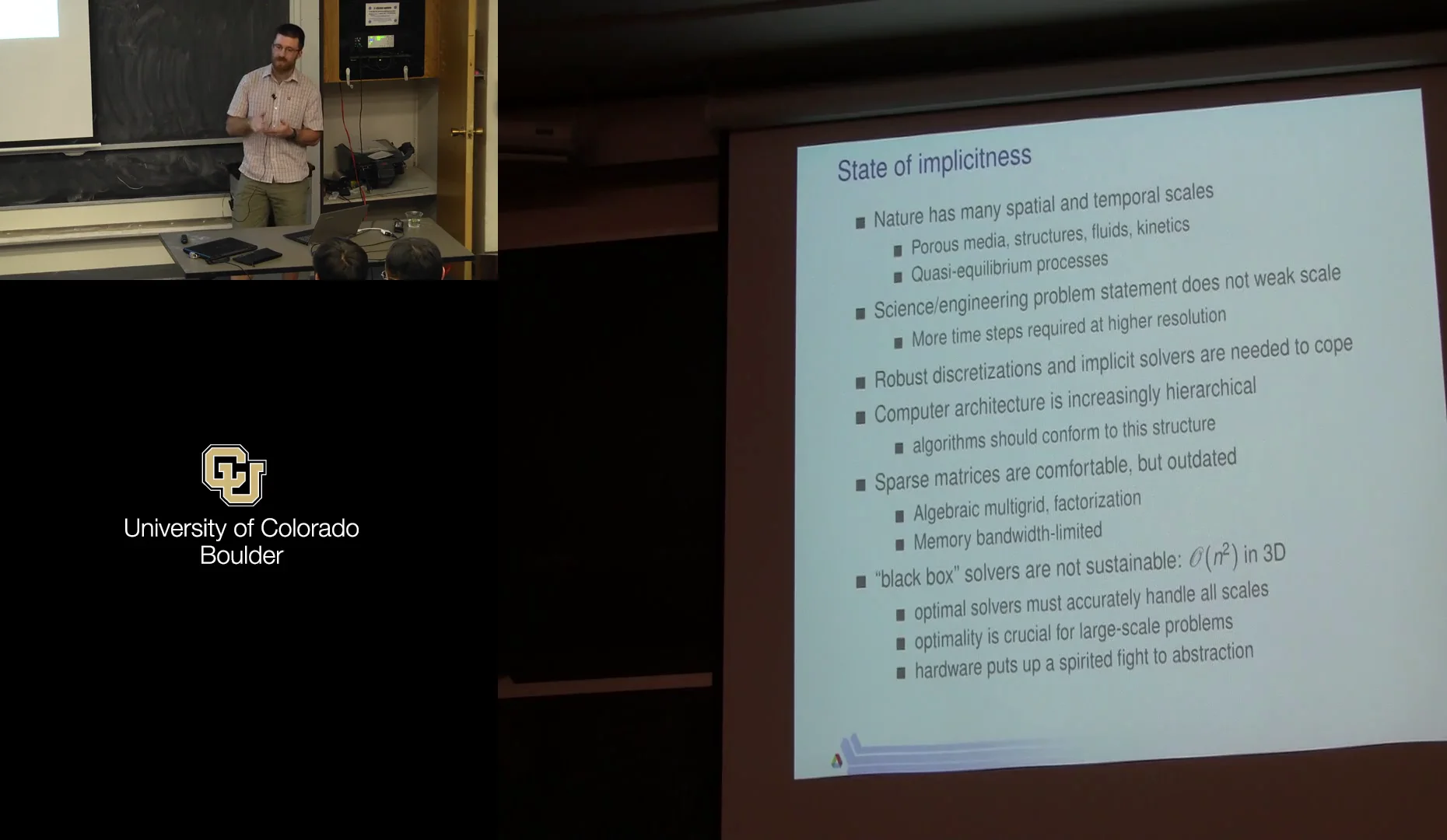 Exploiting Structure in Scientific Computing / Jed Brown on Vimeo