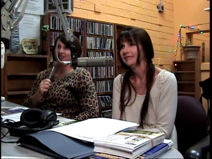 Camille Hunter and Sally Bloom from the NC Museum of History - 12-12-14 ...