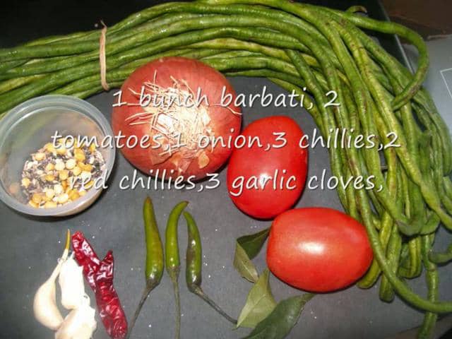 Barbati curry/Long yard Beans curry on Vimeo