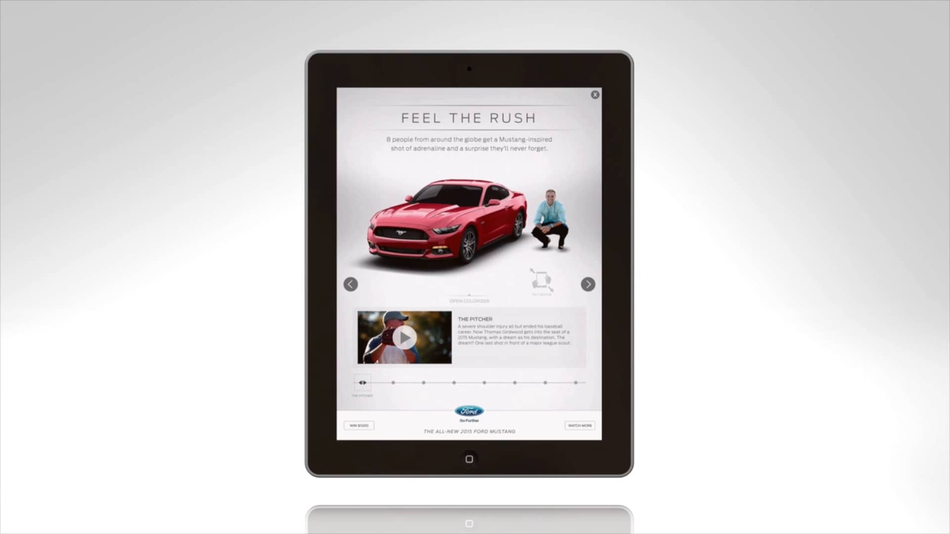 Amobee 3D - Ford Mustang Campaign (iPad) on Vimeo