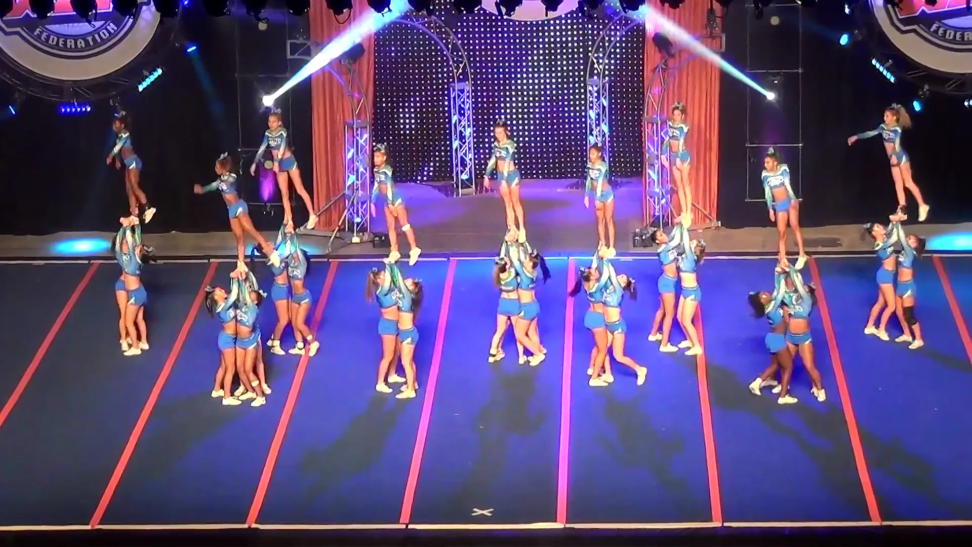 Stingrays Peach (Med Sr 5 - 1st) Day 2 - WSF All Star Championship 2014 ...