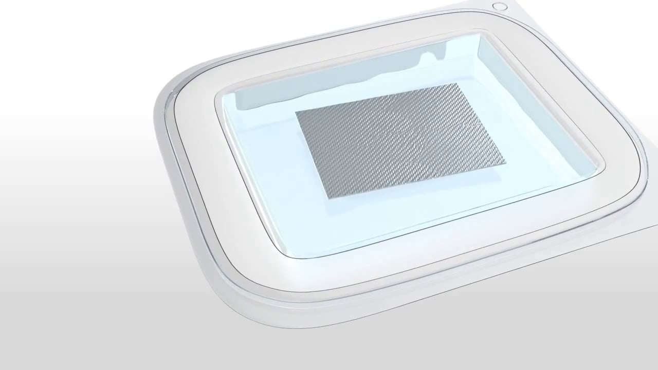 OSSIX® PLUS Resorbable Collagen Dental Membrane animation on Vimeo