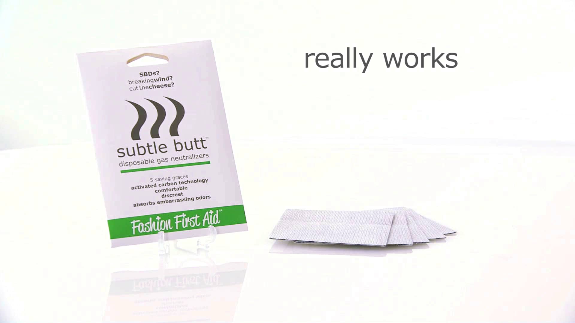 How to wear fart pads with Subtle Butt by Fashion First Aid on Vimeo