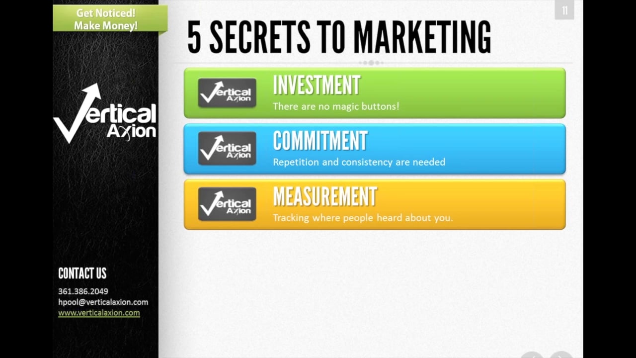 Vertical Axion Learning Series- Newsletters and Email Blast Training on Vimeo