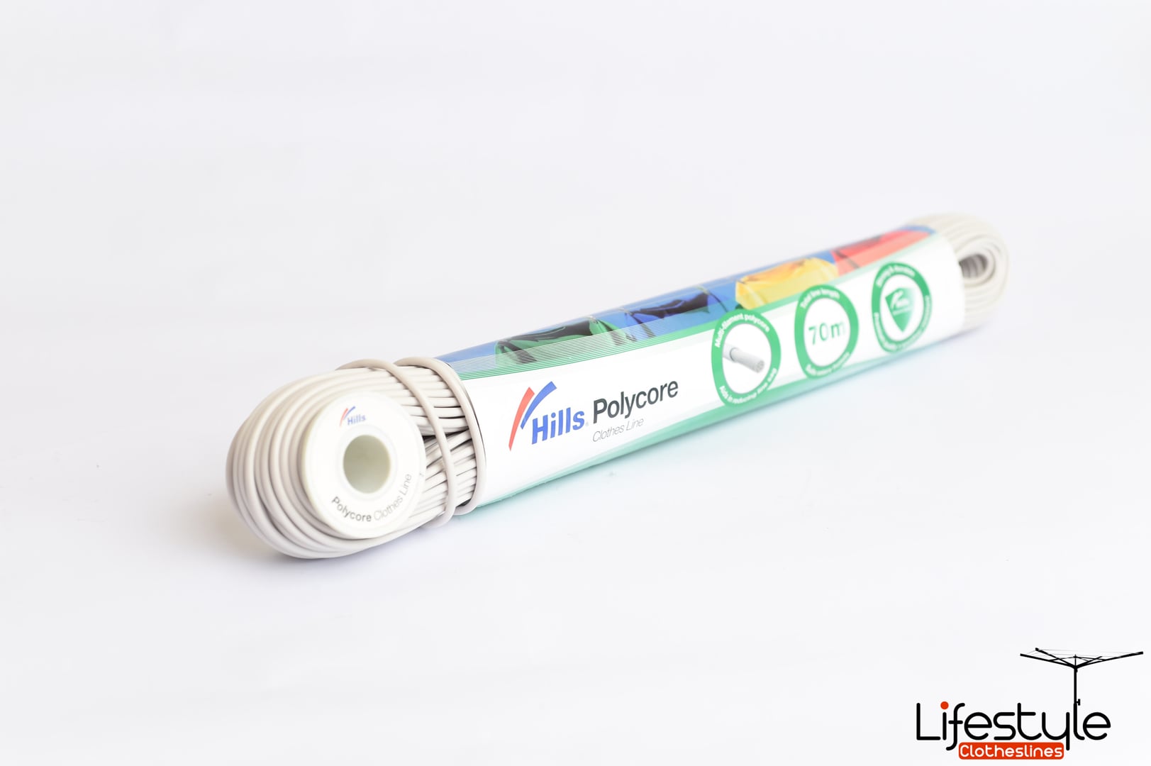 Video Guide Hills Polycore Replacement Clothesline 70m Pack Light Grey ...