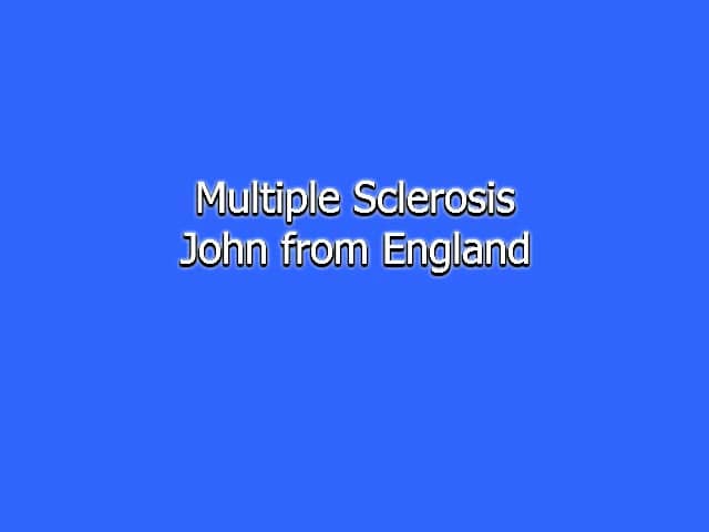 John from England - Multiple Sclerosis - LDN - MS on Vimeo