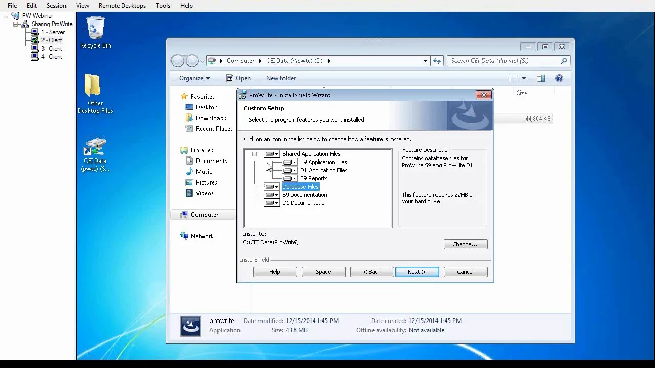 ProWrite Webinars - Sharing Your ProWrite Database (December 16, 2014 ...
