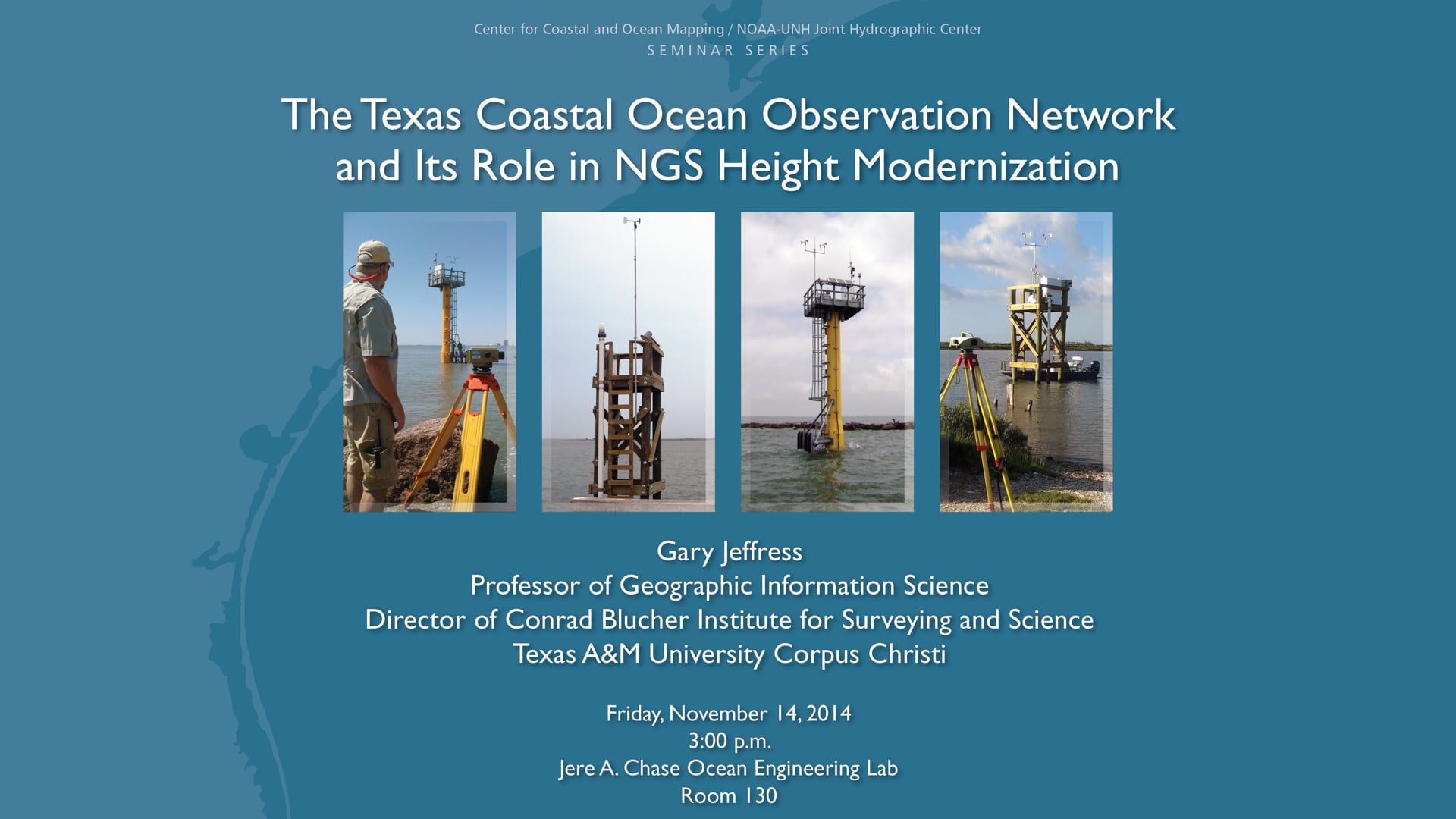 The Texas Coastal Ocean Observation Network and Its Role in NGS Height ...
