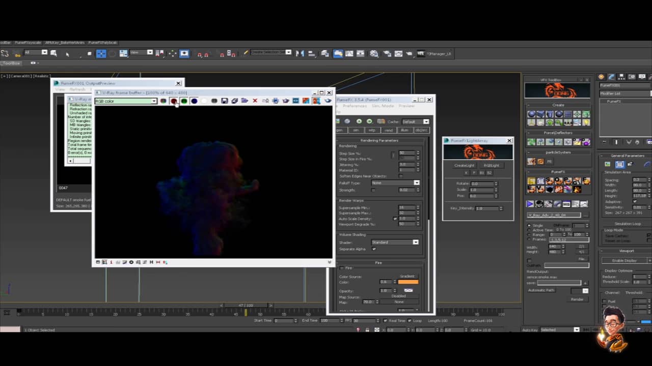 [MAXscript Tool]FumeFXLightArray v1.0.1 on Vimeo