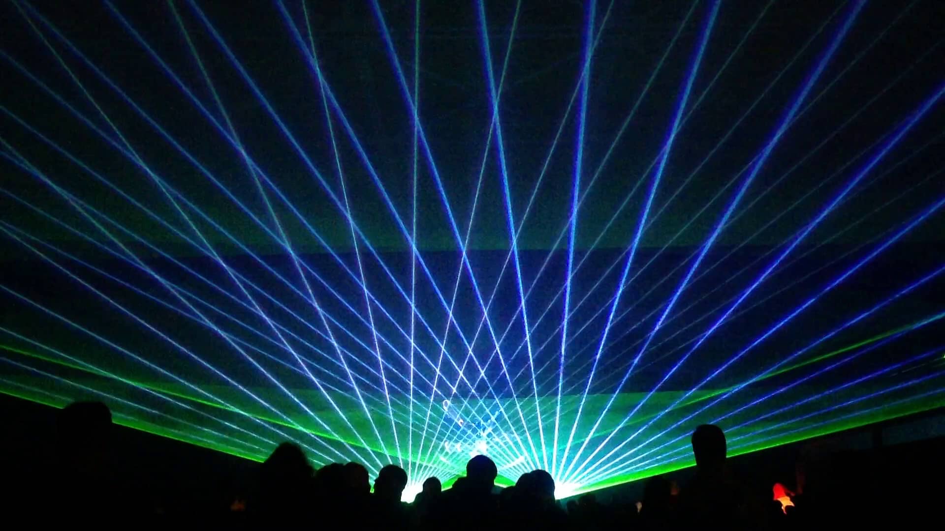 Christmas Laser Light Show in Rota Spain "Time to say goodbye" nu-salt ...