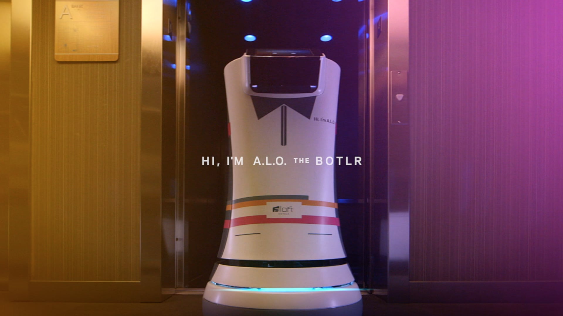 Aloft Botlr the Robot Butler on Vimeo