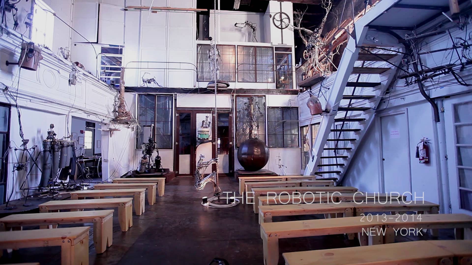 THE ROBOTIC CHURCH, 2014, New York on Vimeo