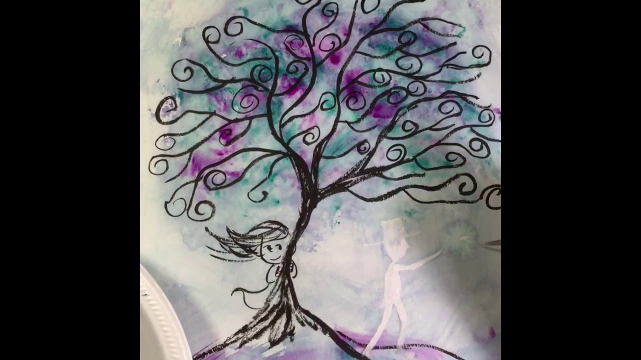 Stream-of-consciousness doodle in ink, watercolor & gouache on Vimeo