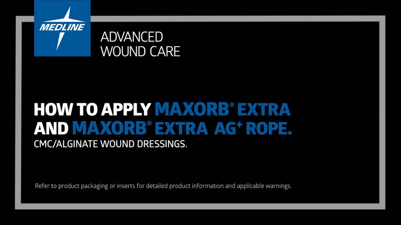 Medline Maxorb EX(Ag) Rope AV Application Video on Vimeo