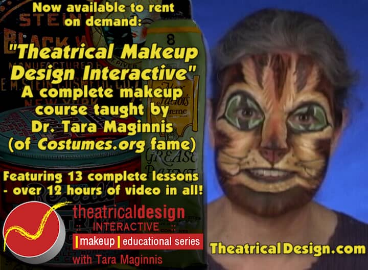 Theatrical Makeup Design Interactive is now available on-demand! on Vimeo