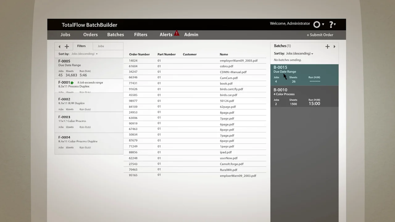RICOH TotalFlow Batchbuilder Software