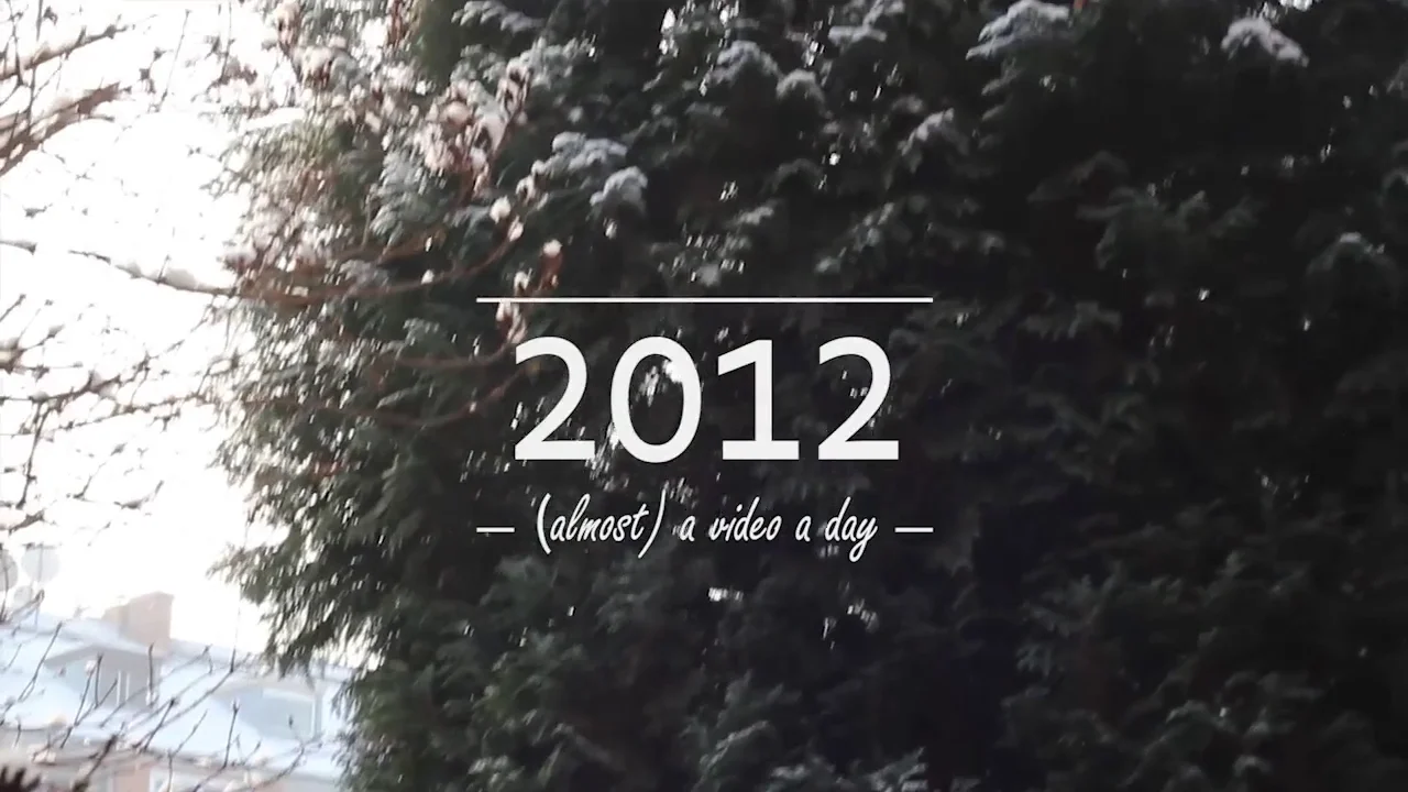 (Almost) a video a day 2012 on Vimeo