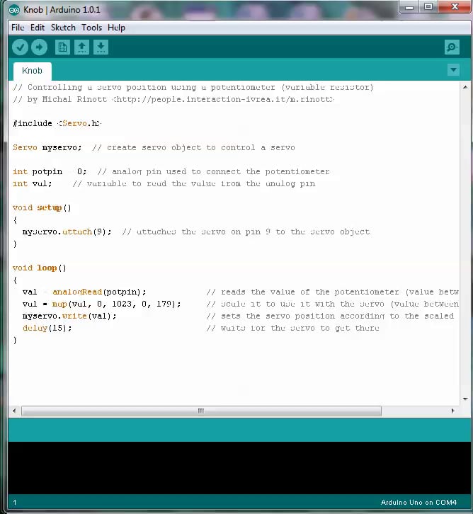 arduino servo code on Vimeo
