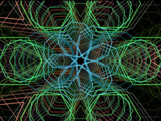 . demo of Modul8 module '120 polygons' on Vimeo