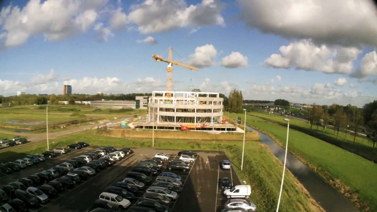 Time-lapse nieuwbouw 3M hoofdkantoor Delft on Vimeo