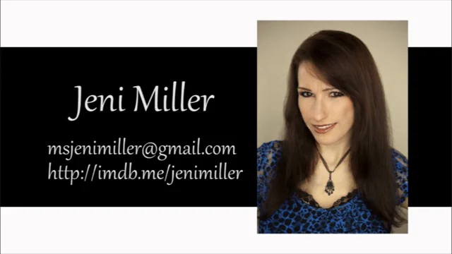 Jeni Miller's Acting Reel on Vimeo