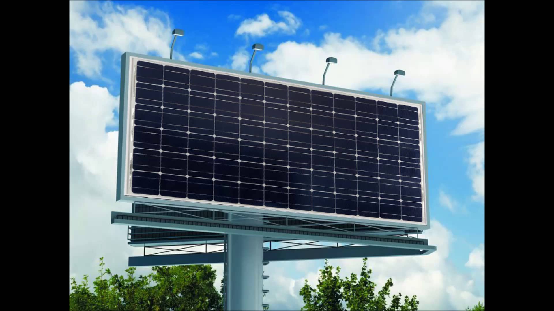 Charming Green Colorful Solar Energy - Advertising Billboard on Vimeo