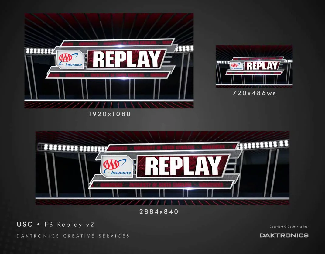 Graphic Toolkit Previews - Replay Bumper - 2D - 3D Limited - 3 on Vimeo