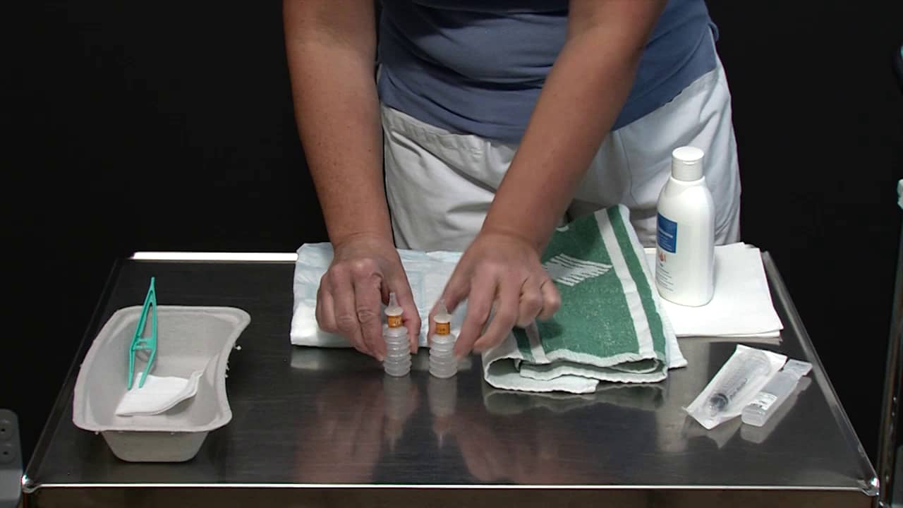 Intro, förberedelse - Kateterisering av urinblåsa - KAD on Vimeo