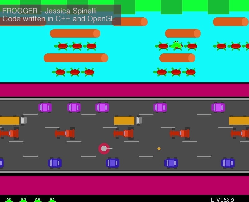Frogger (C++ and OpenGL) on Vimeo
