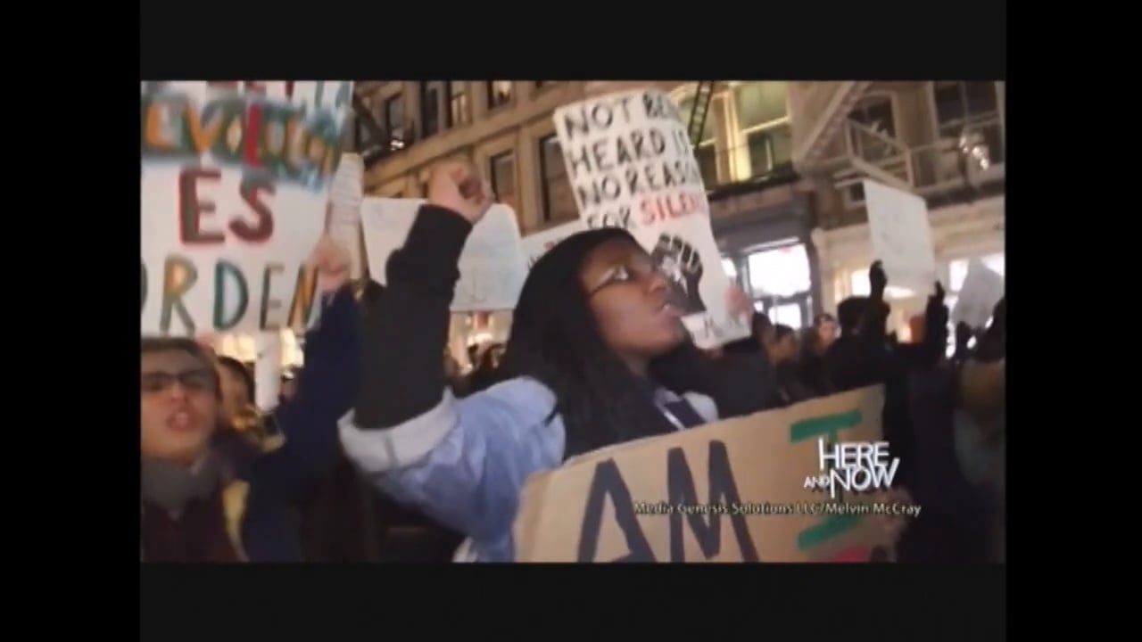 Melvin McCray's Millions March video on WABC's Here and Now on Vimeo