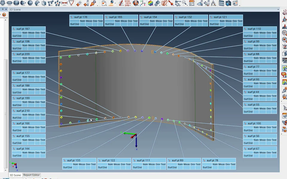 PolyWorks Comparison Points-Extracting from Point Cloud on Vimeo
