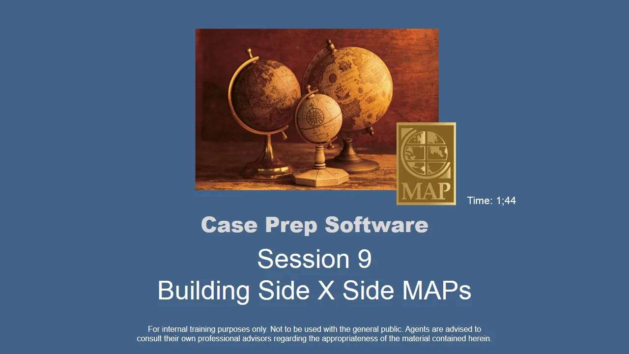 Tutorial 9-Building a Side X Side MAP on Vimeo
