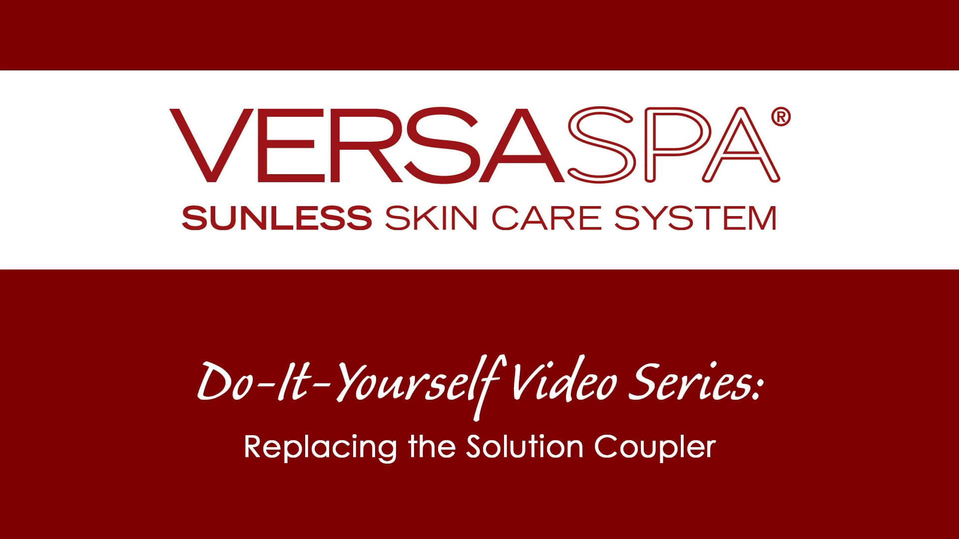 VersaSpa SolutionCoupler on Vimeo