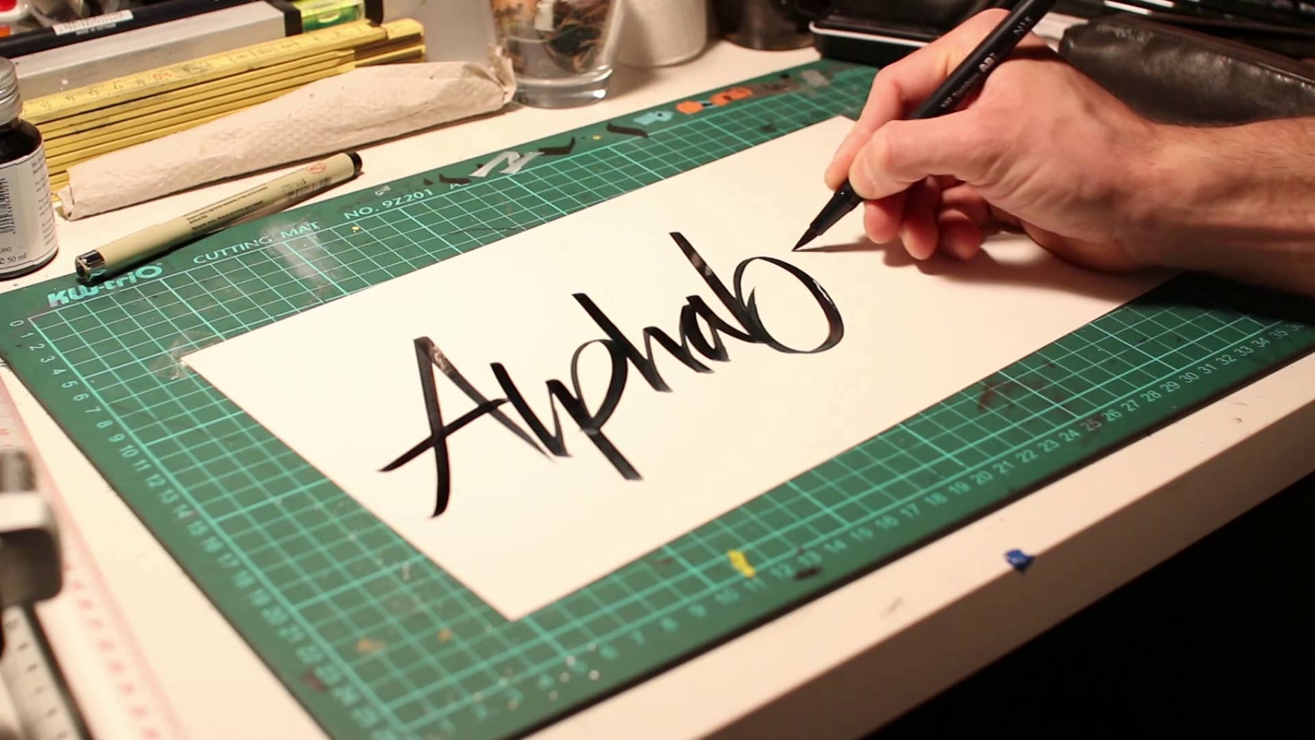 Alphabet / Brush on Vimeo