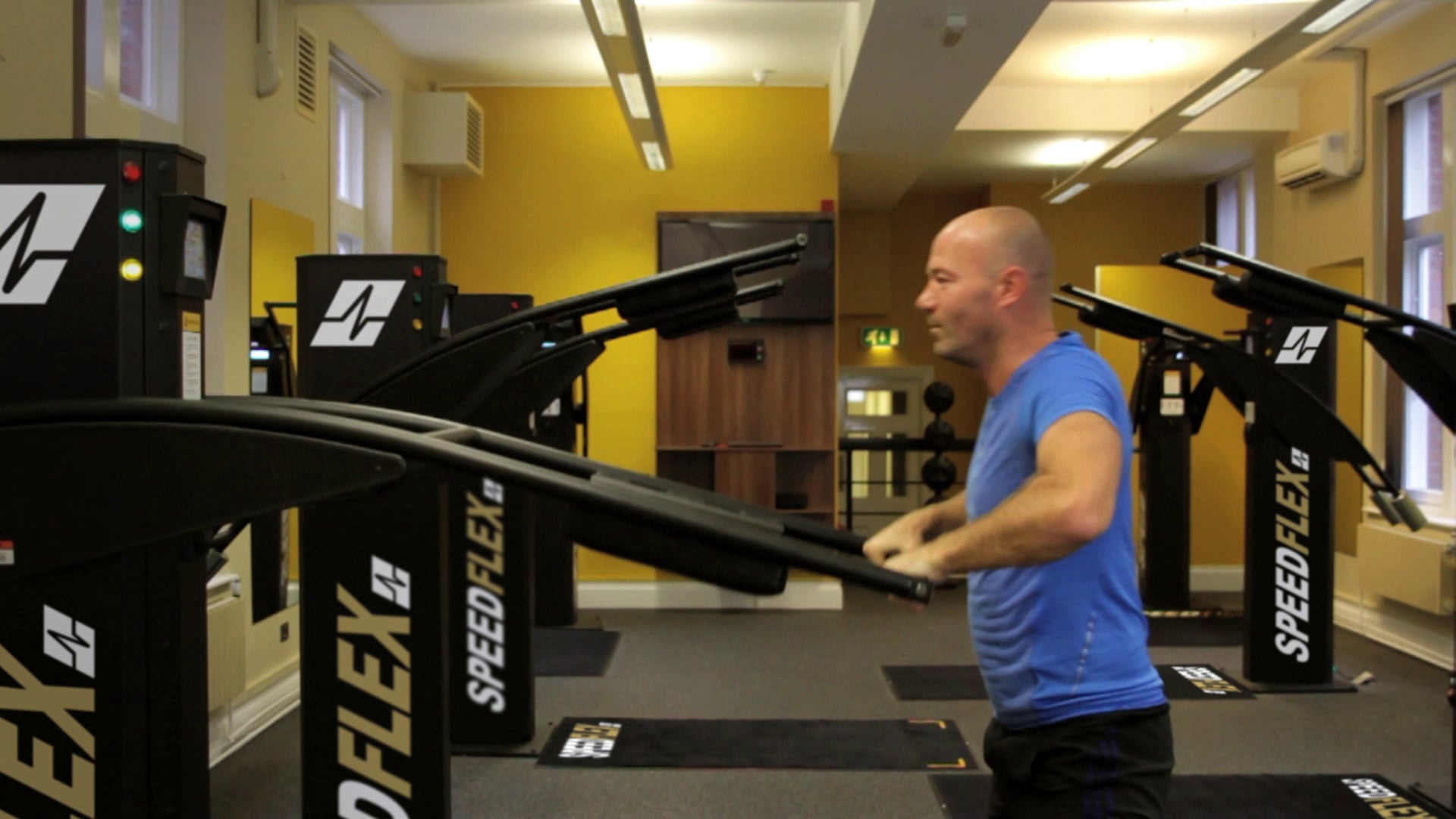 Alan Shearer - Speedflex Power Clean and Press on Vimeo