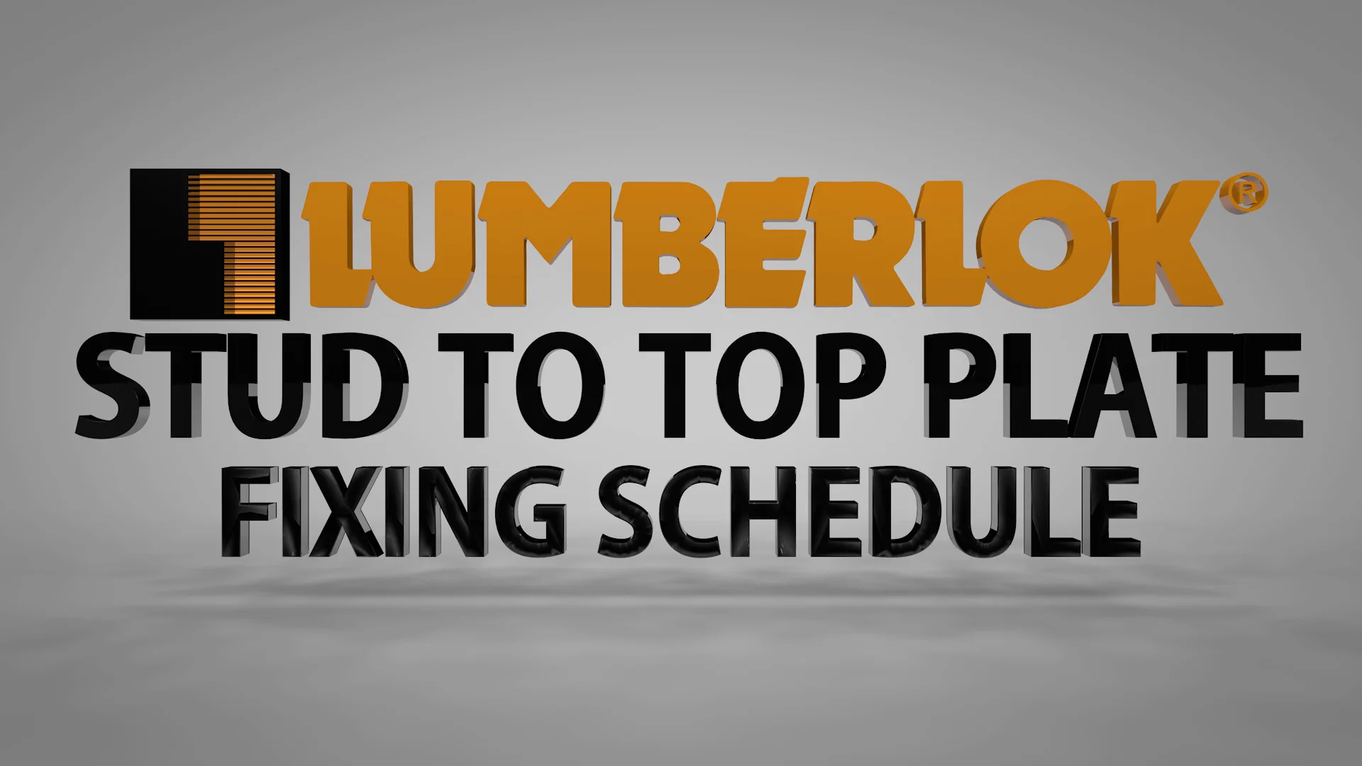 LUMBERLOK Stud to Top Plate Fixing Guide on Vimeo