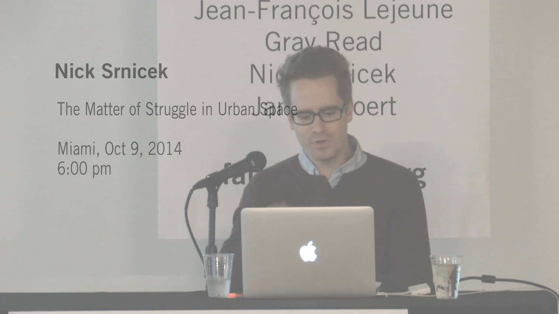 Nick Srnicek /// The Matter of Struggle in Urban Space on Vimeo