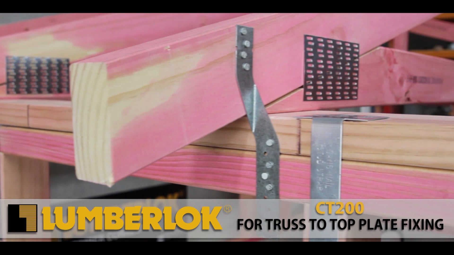 LUMBERLOK CT200 For Truss to Top Plate Fixing on Vimeo