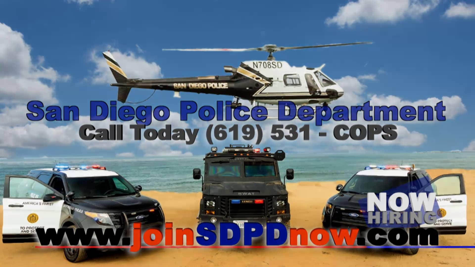 Join the SDPD on Vimeo