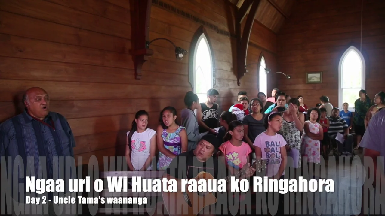 Ngā uri o Wi Huata rāua ko Ringahora - Uncle Tama's Wānanga on Vimeo