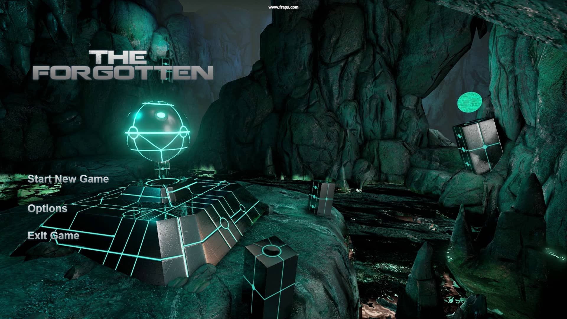 Sci-fi menu screen on Vimeo