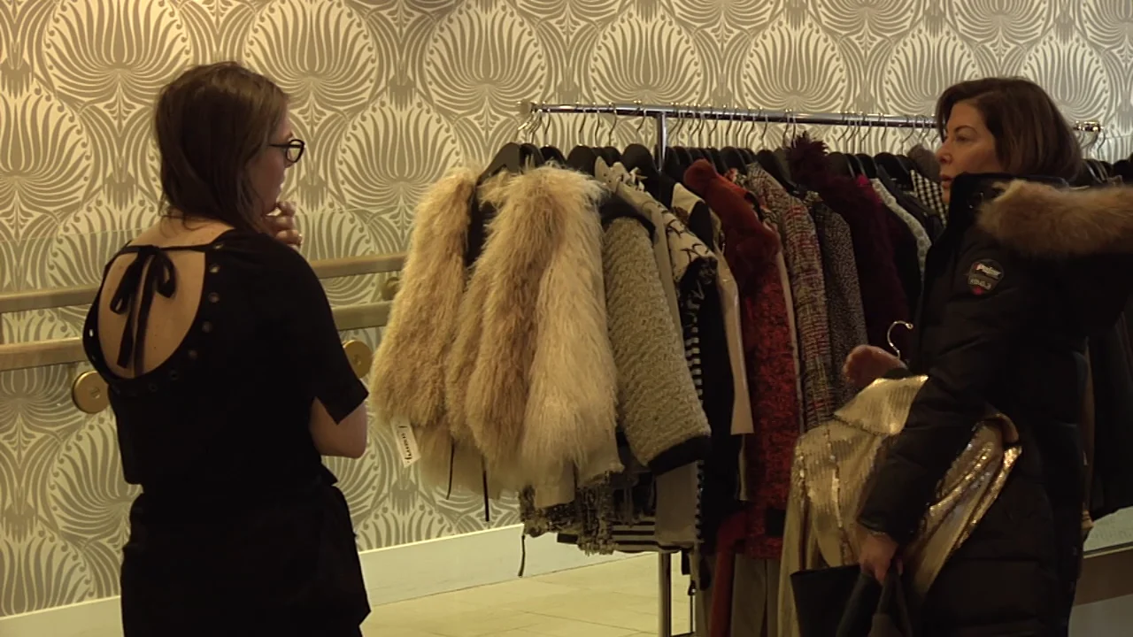 Consignment stores lure bargain-hunting shoppers in Megan K. Rauch Work ...