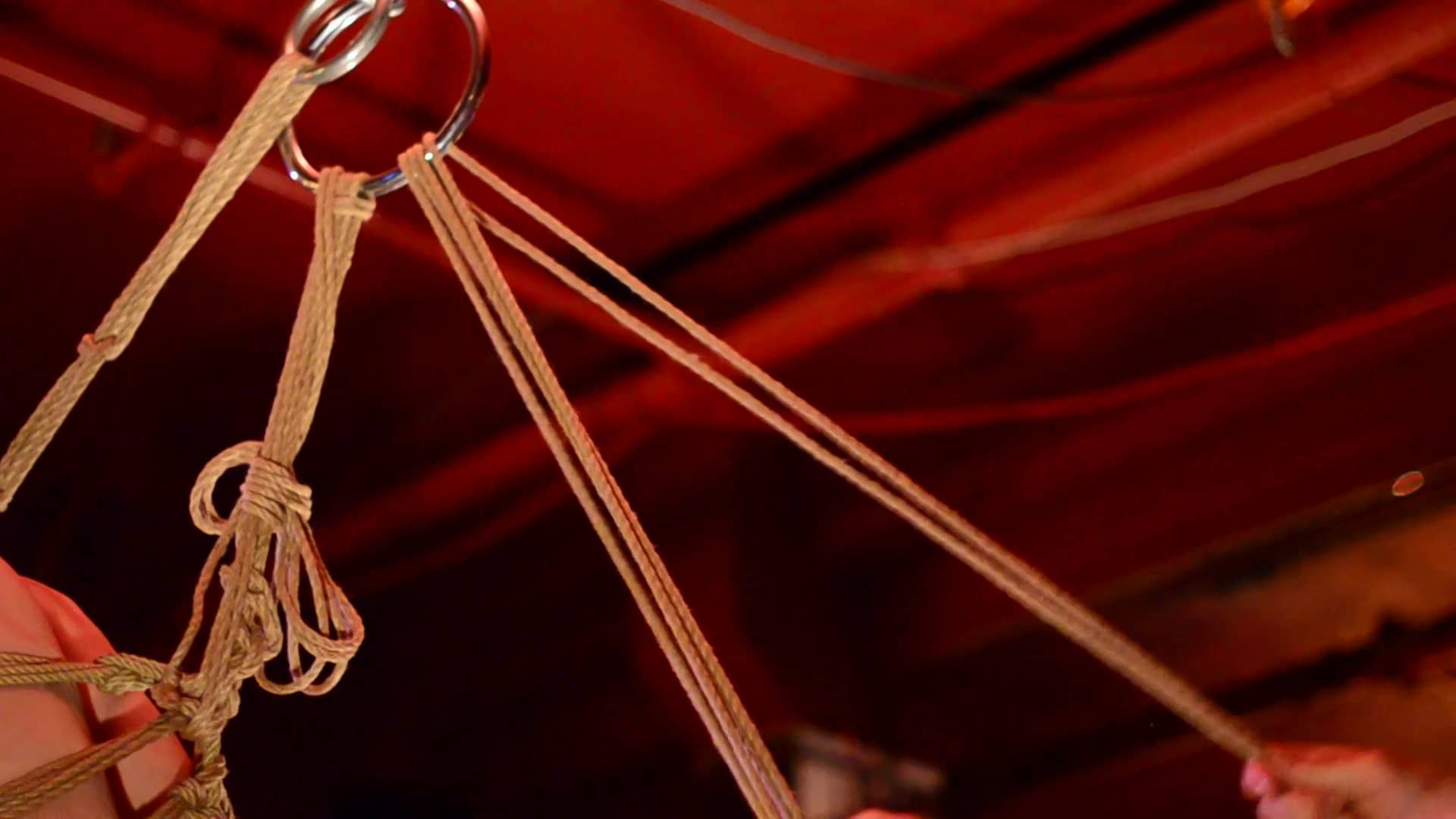 Lucy 13 and Noble, rope bondage performance, January 2015 on Vimeo