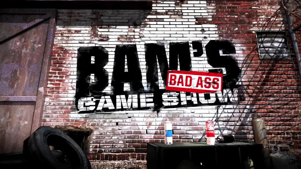 Bam's Bad Ass Game Show • Title Reveal on Vimeo