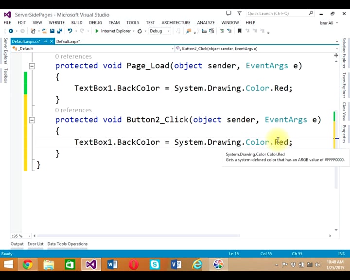 Introduction to ASP.NET Part 2 on Vimeo