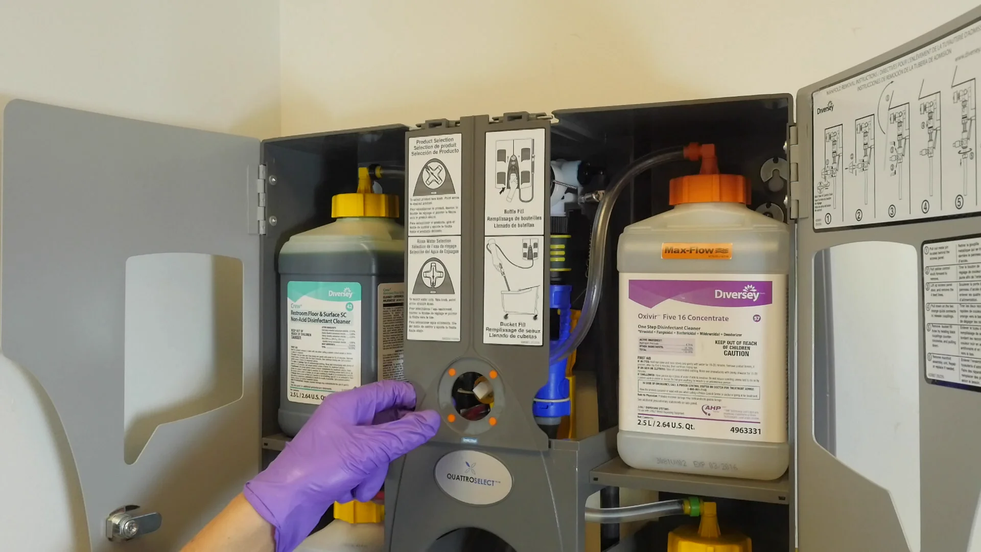 Dispensing - J-Fill | Quattro Select | Eductor Replacement | Diversey ...