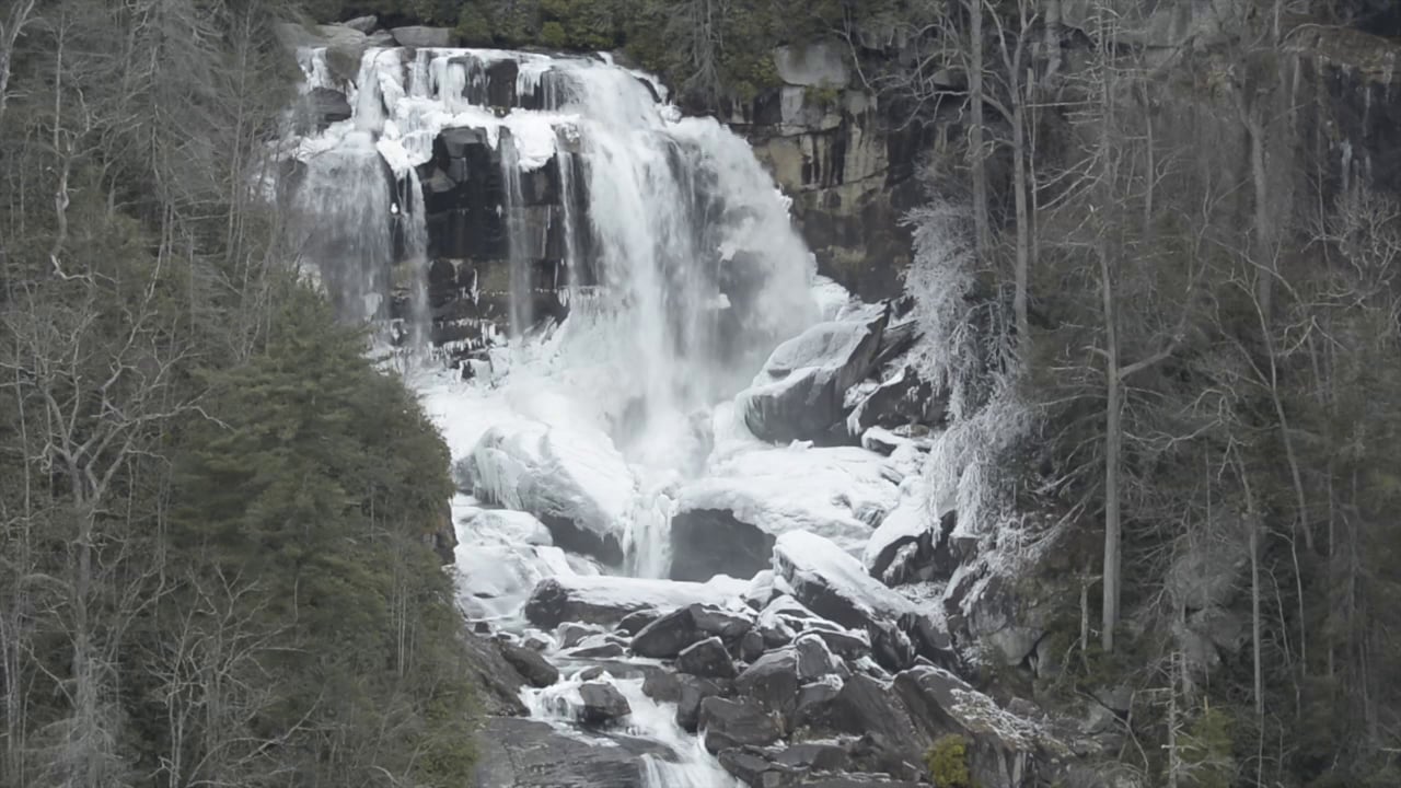 Brevard NC Winter Waterfalls on Vimeo