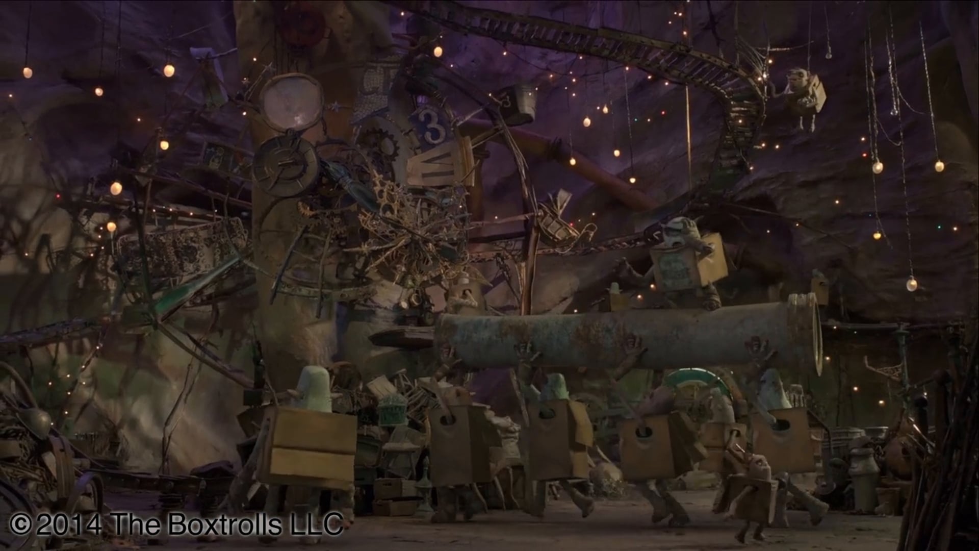 Boxtrolls VFX Breakdown - Boxtroll Cavern by Grant Laker - Zerply