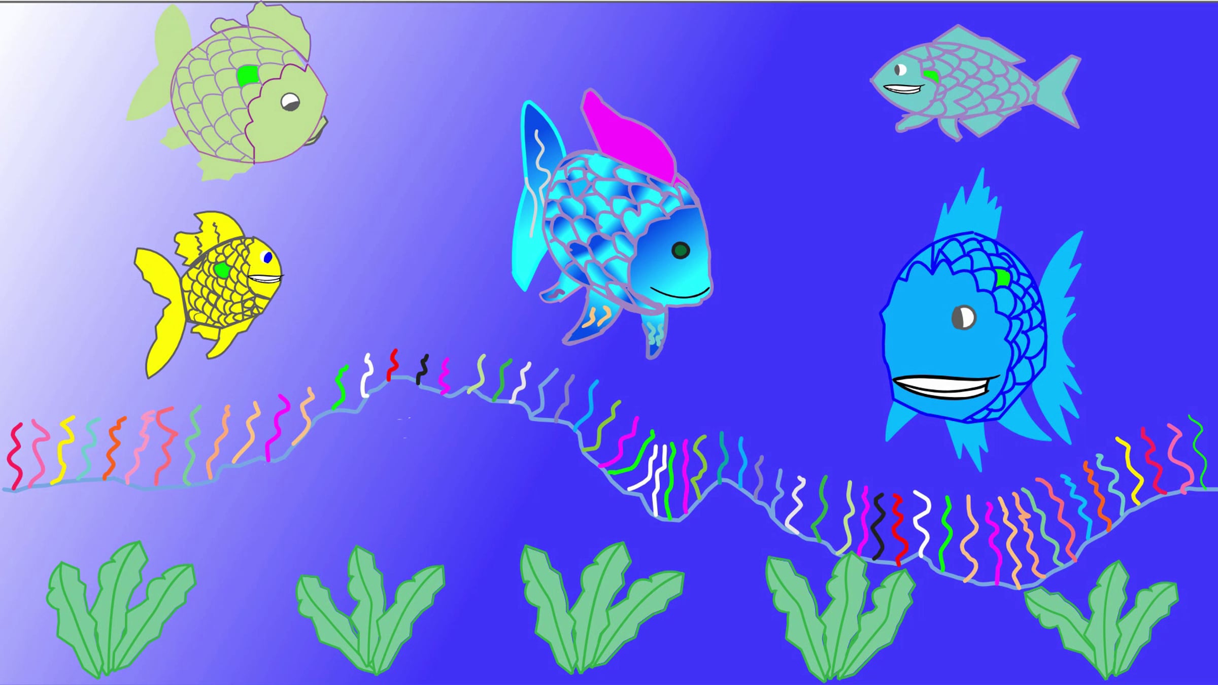 "The Rainbow Fish" Animation